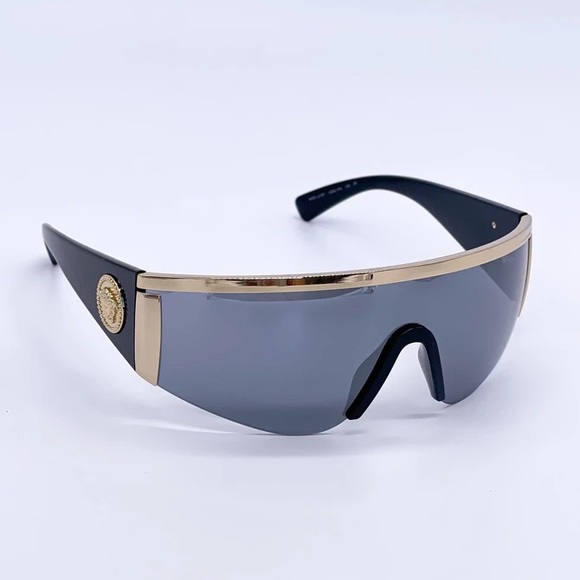 Versace | Accessories | New Versace Ve297 12526g Shield Sunglasses Mod ...